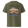 Alpine Echoes - Misty Mountain Landscape Shirt for Outdoor Enthusiasts