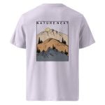 Alpine Echoes - Misty Mountain Landscape Shirt for Outdoor Enthusiasts